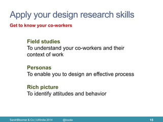 Changing the UX mindset | PPT