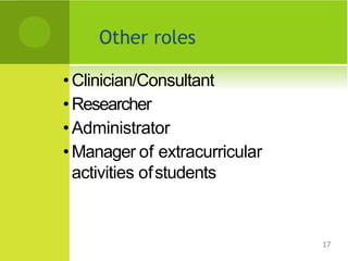 Changing trends in medical education- ROLE OF MEU | PPTX