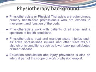 Changing trends in physiotherapy | POT