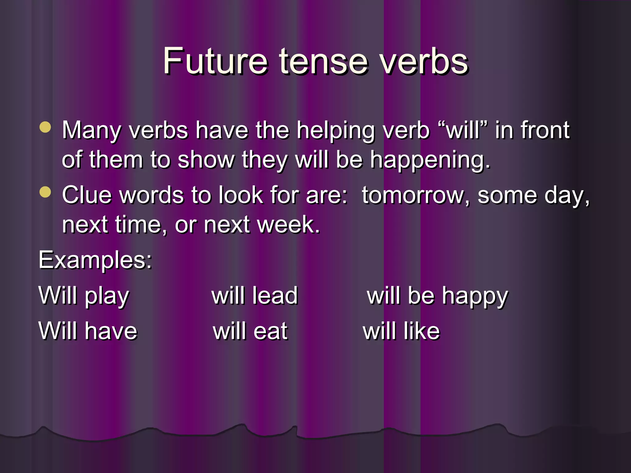 Changing verbs from_present_to_past | PPT