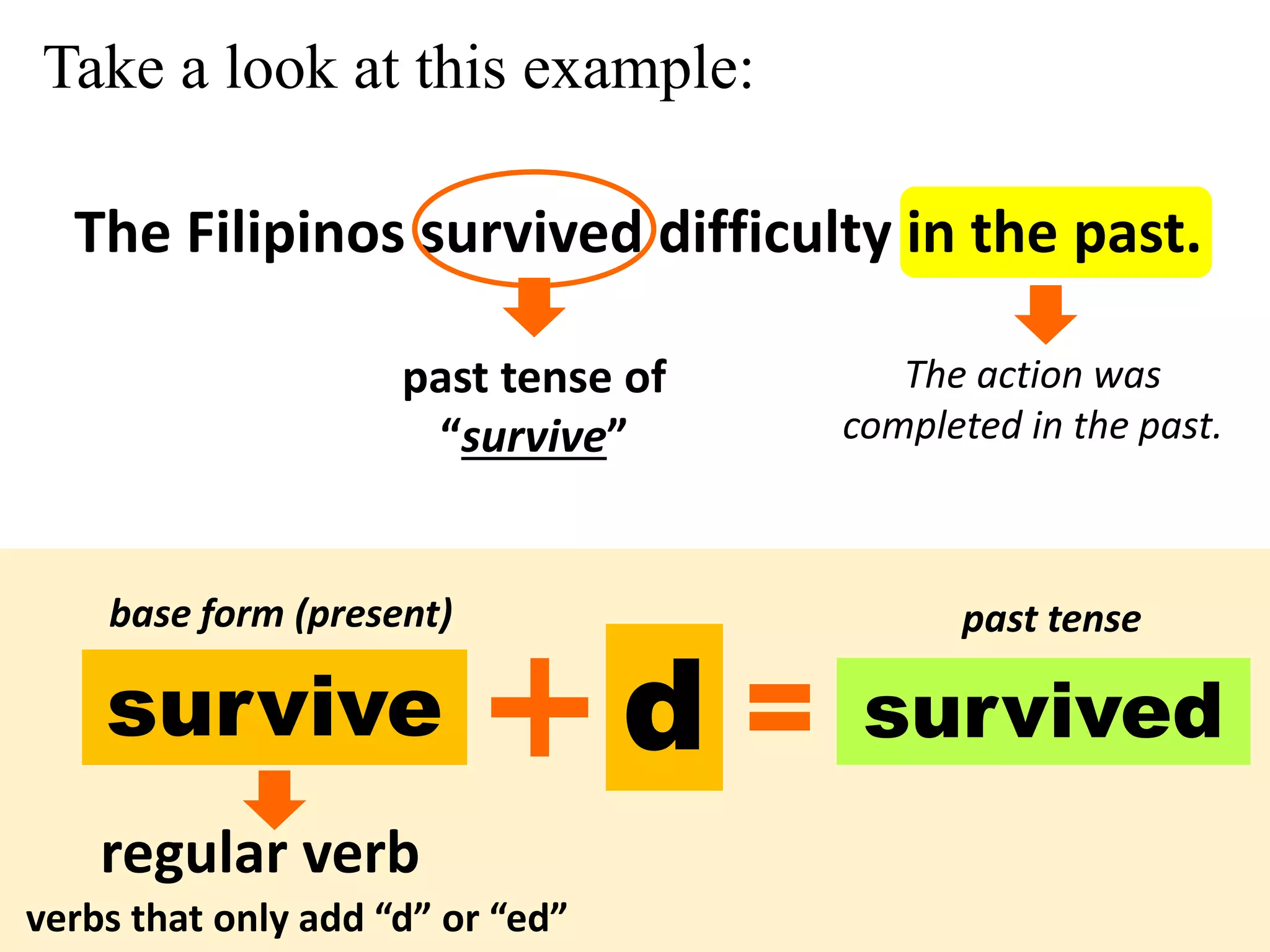 Changing Verb Tenses PAST TENSE.pptx