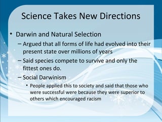 World History - Changing ways of life | PPT