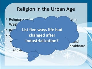 World History - Changing ways of life | PPT
