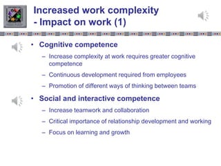 Changing work | PPTX | Technology Industry | Industries