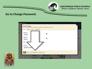 Changing your password | PPT
