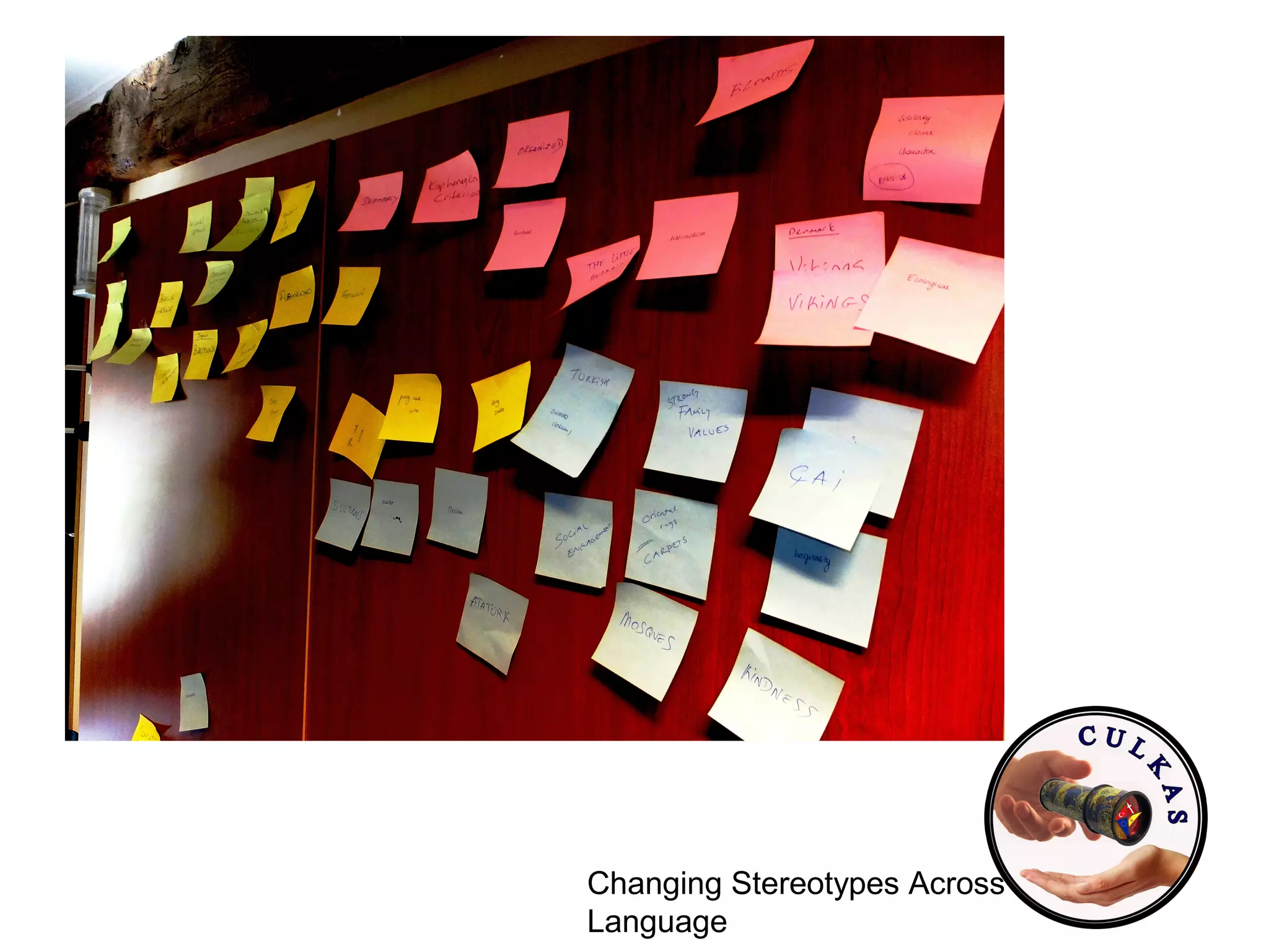 CULKAS. Changins stereotypes across language. | PPT