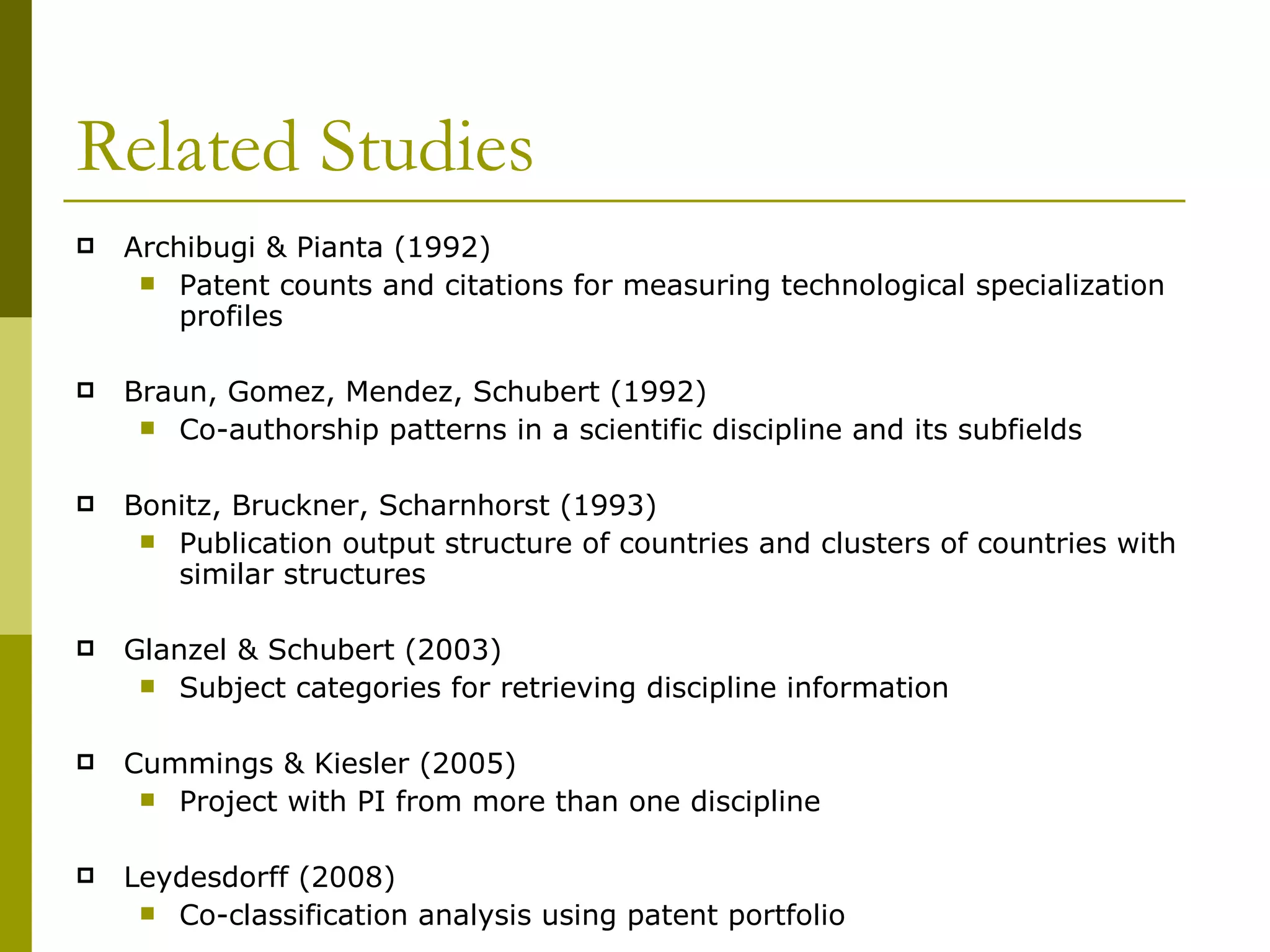 Chang network analysis | PPT