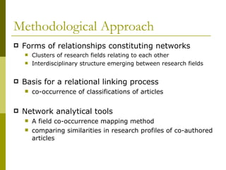 Chang network analysis | PPT