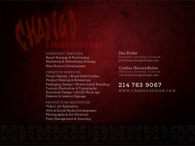 Chango Design - The Art of Story Telling | PDF