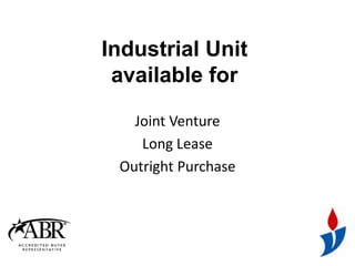 Industrial Unit | PPT