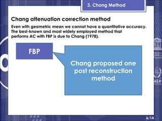 Chang’s attenuation correction method hossein aslian | PPT