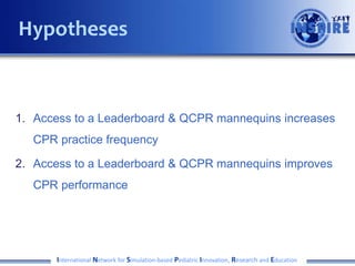 In-hospital QCPR Leaderboard Study | PPTX | Medical Health