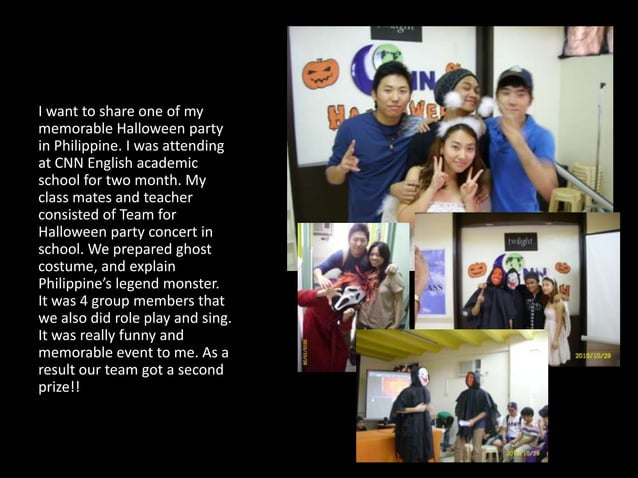 Chanho memorable experiences | PPTX