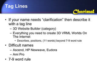 Chanimal Naming Logo Guidelines | PPT