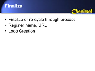 Chanimal Naming Logo Guidelines | PPT
