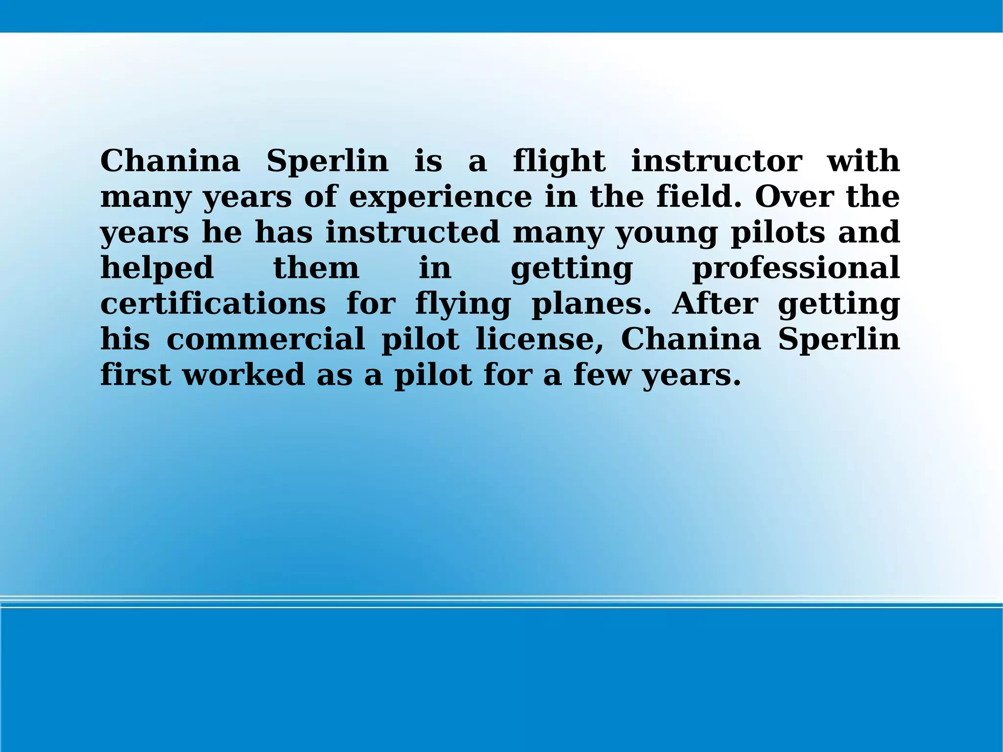 Chanina Sperlin | PPT | Air Travel | Travel Type