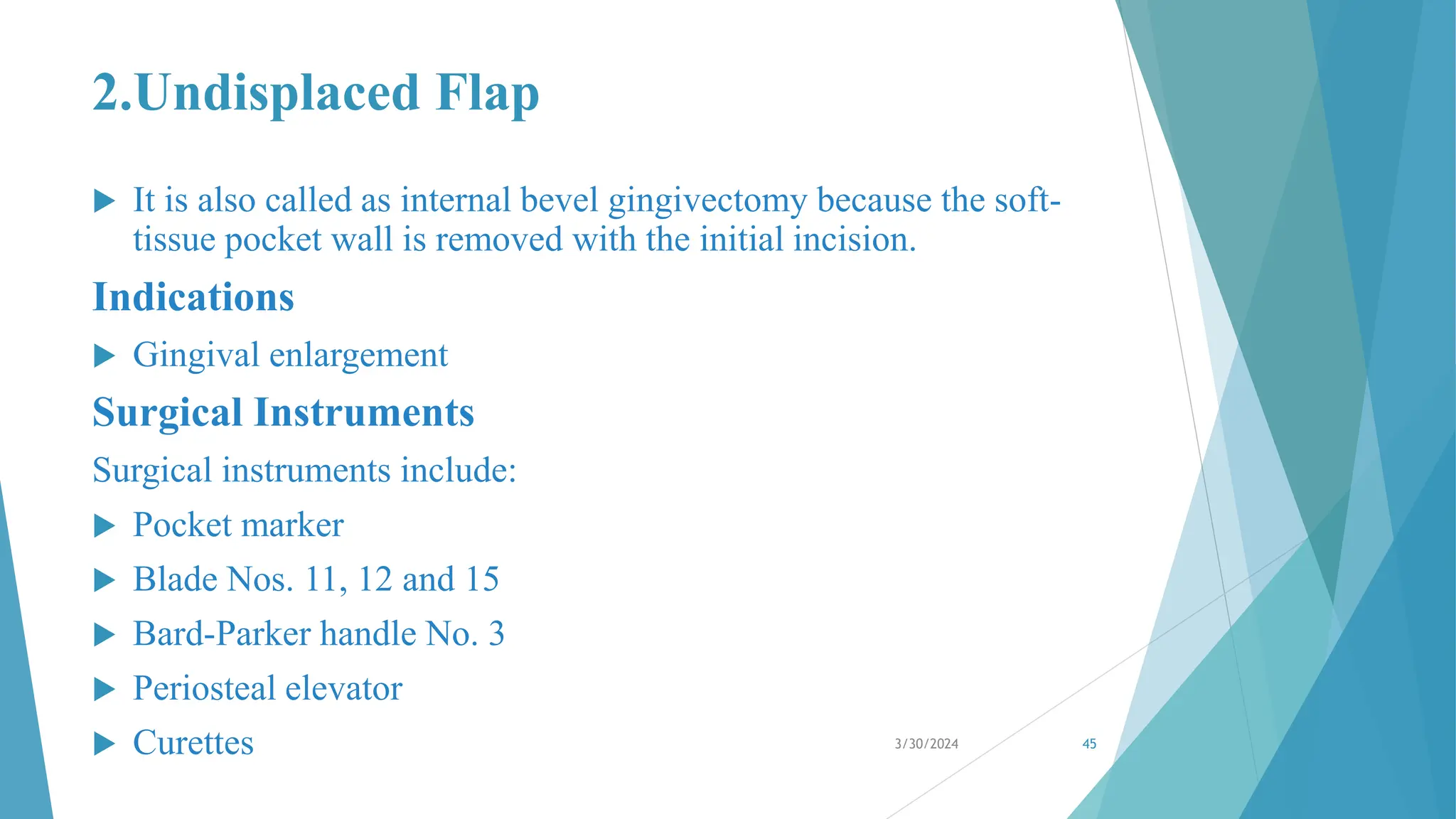 CHAN JOHN PERIO.pptx periodontal flap ppt | PPTX