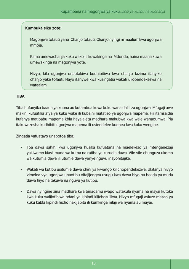 Chanjo na tiba ya magojwa | PDF