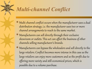 Channel conflict in marketing | PPT