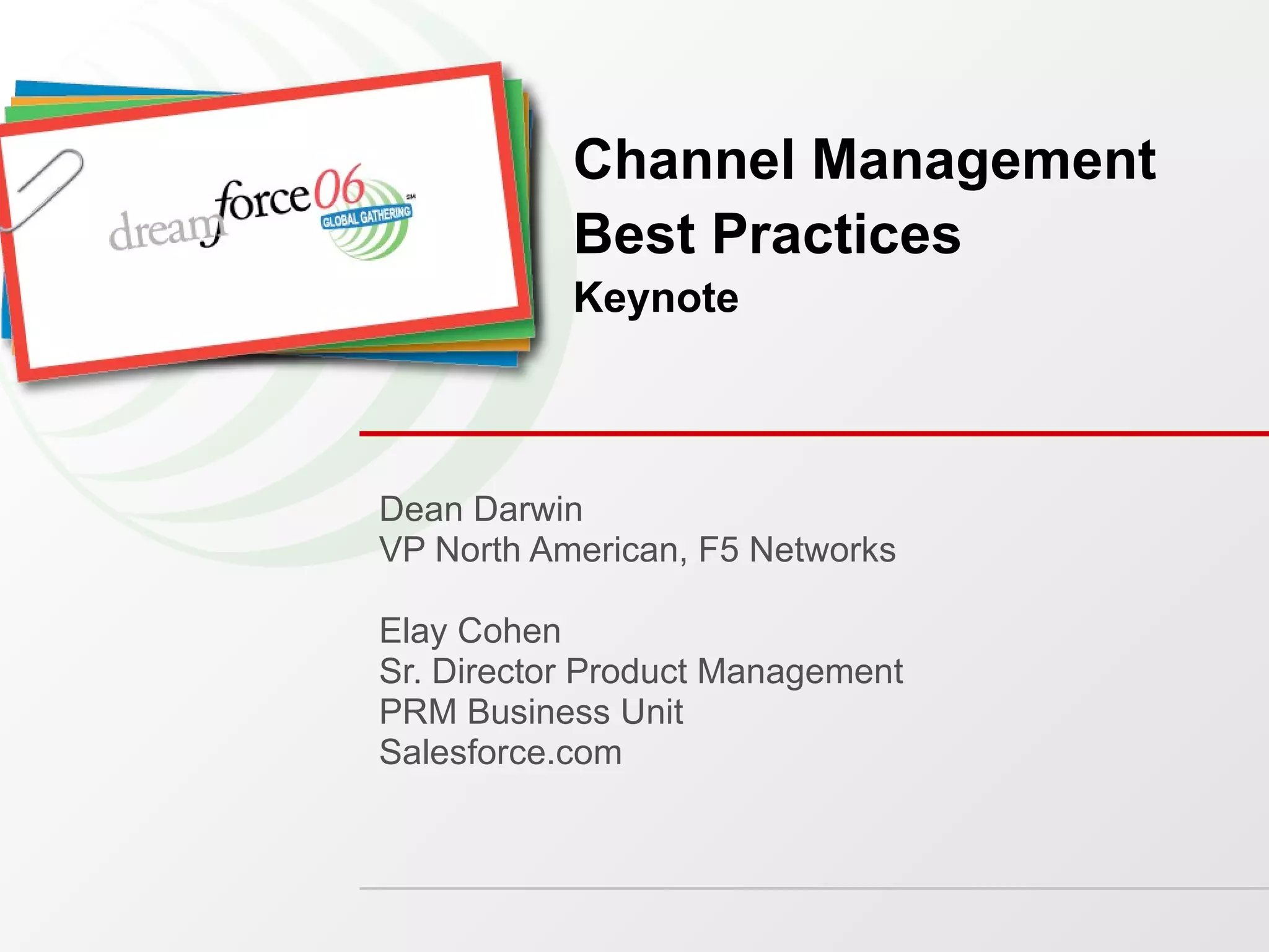 Channel Management Best Practices | PPT