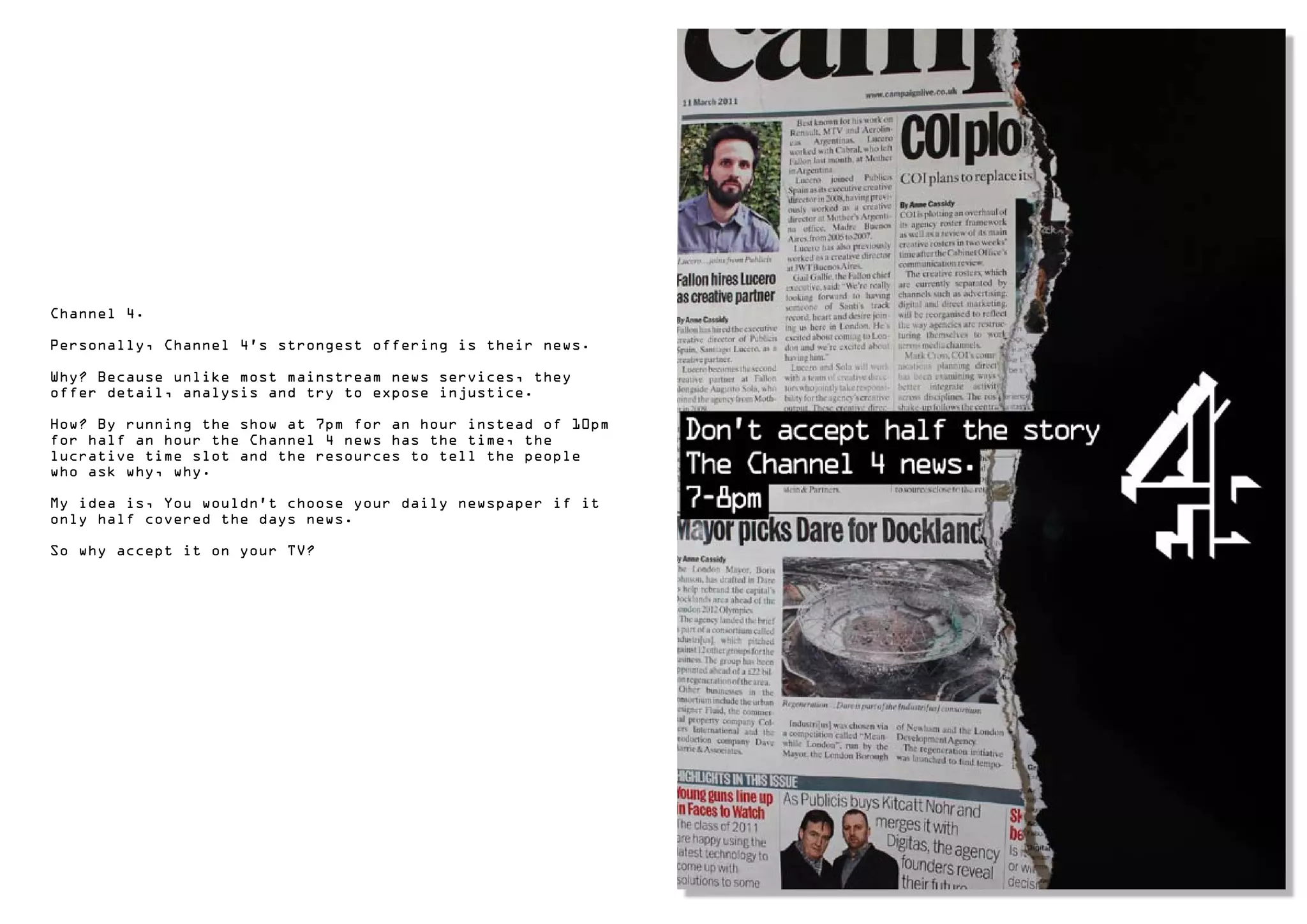 Channel 4 news | PDF