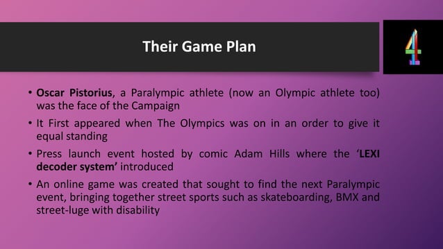 Channel 4s ‘meet the superhumans campaign' sharmila maitra. | PPT