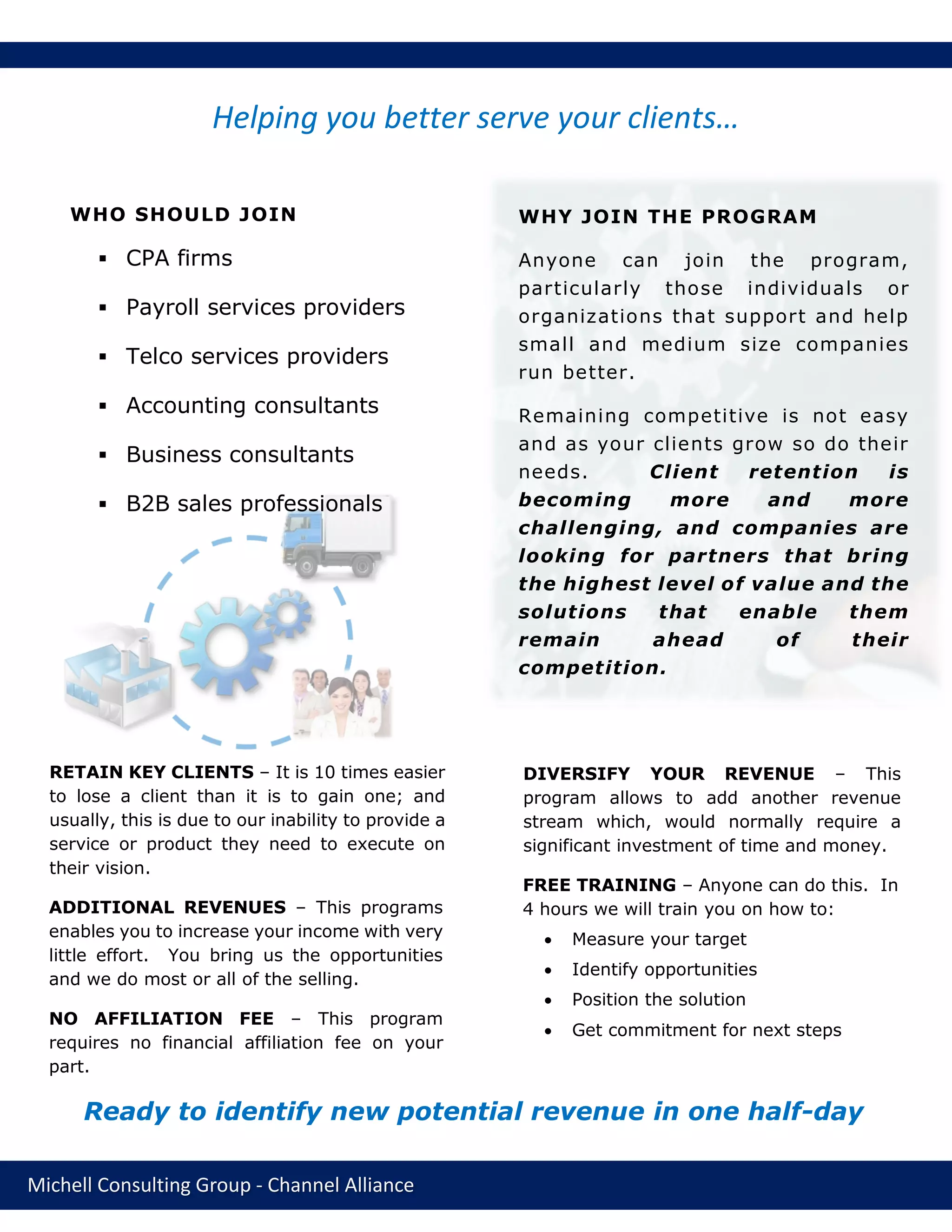 Channel Alliance Brochure | PDF