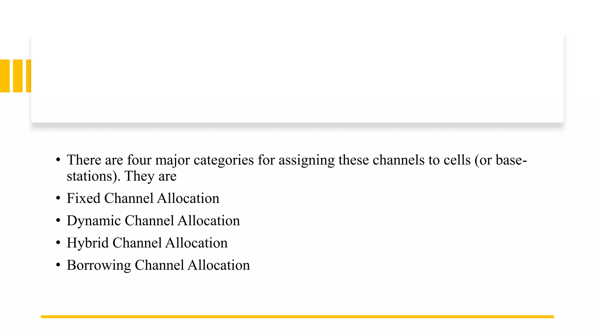 Channel Allocation.pptx | Computer Networking | Computing