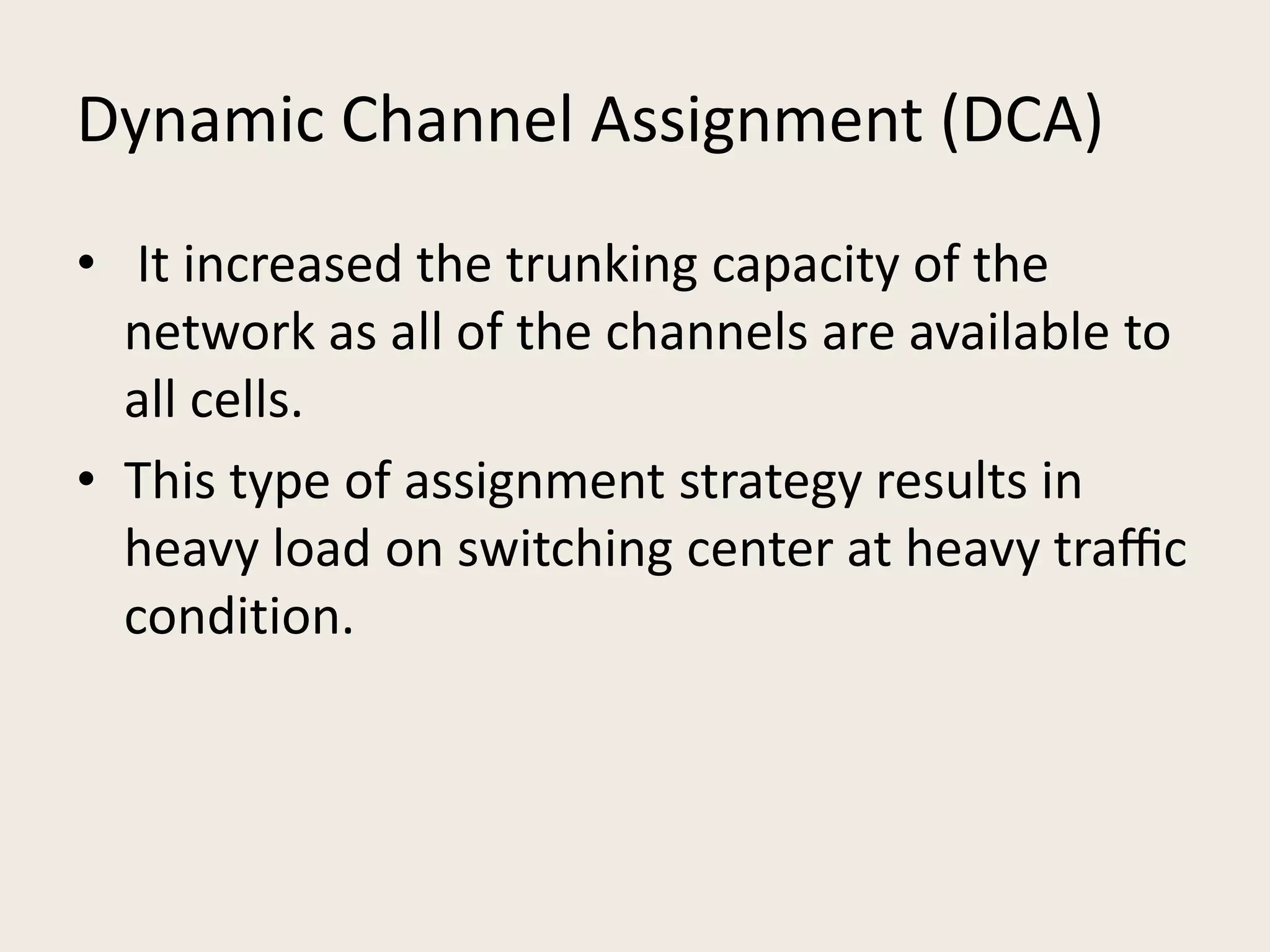 Channel assignment strategies | PPTX