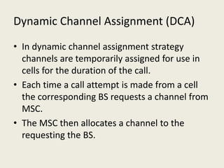 Channel assignment strategies | PPTX