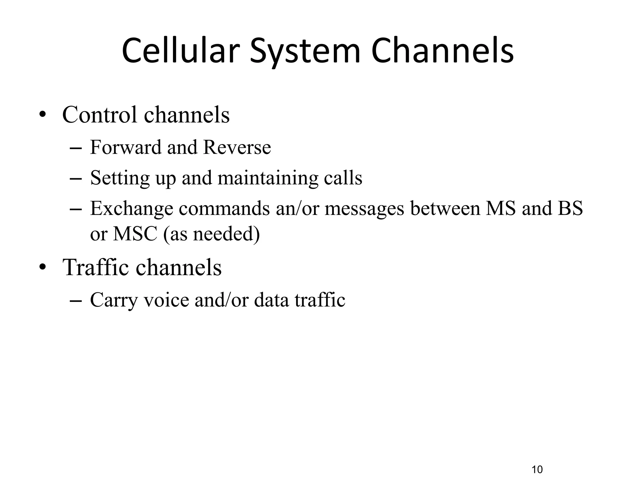 Channel assignment strategies | PDF