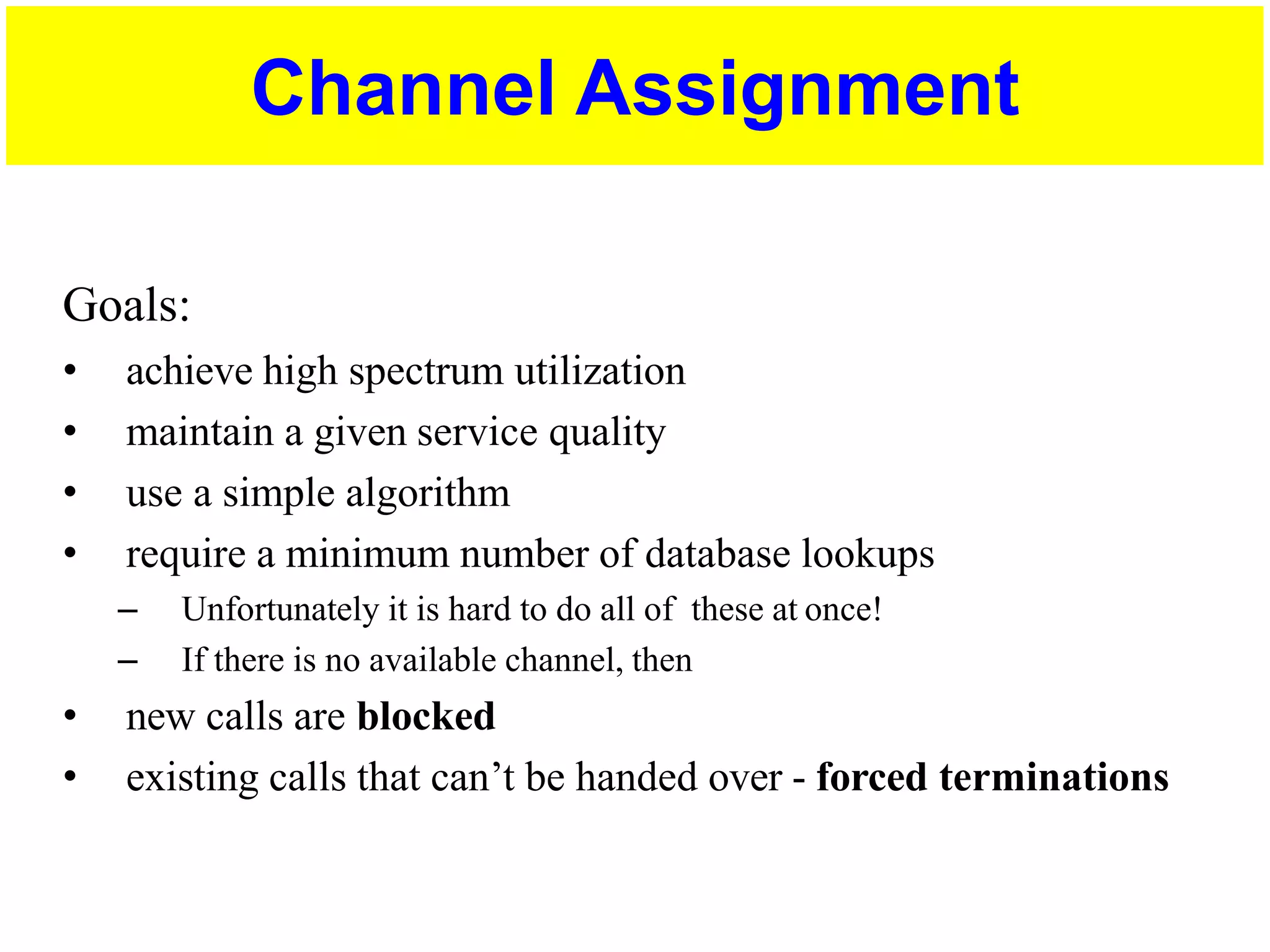 Channel assignment strategies | PDF