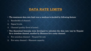 Channel capacity | PPTX