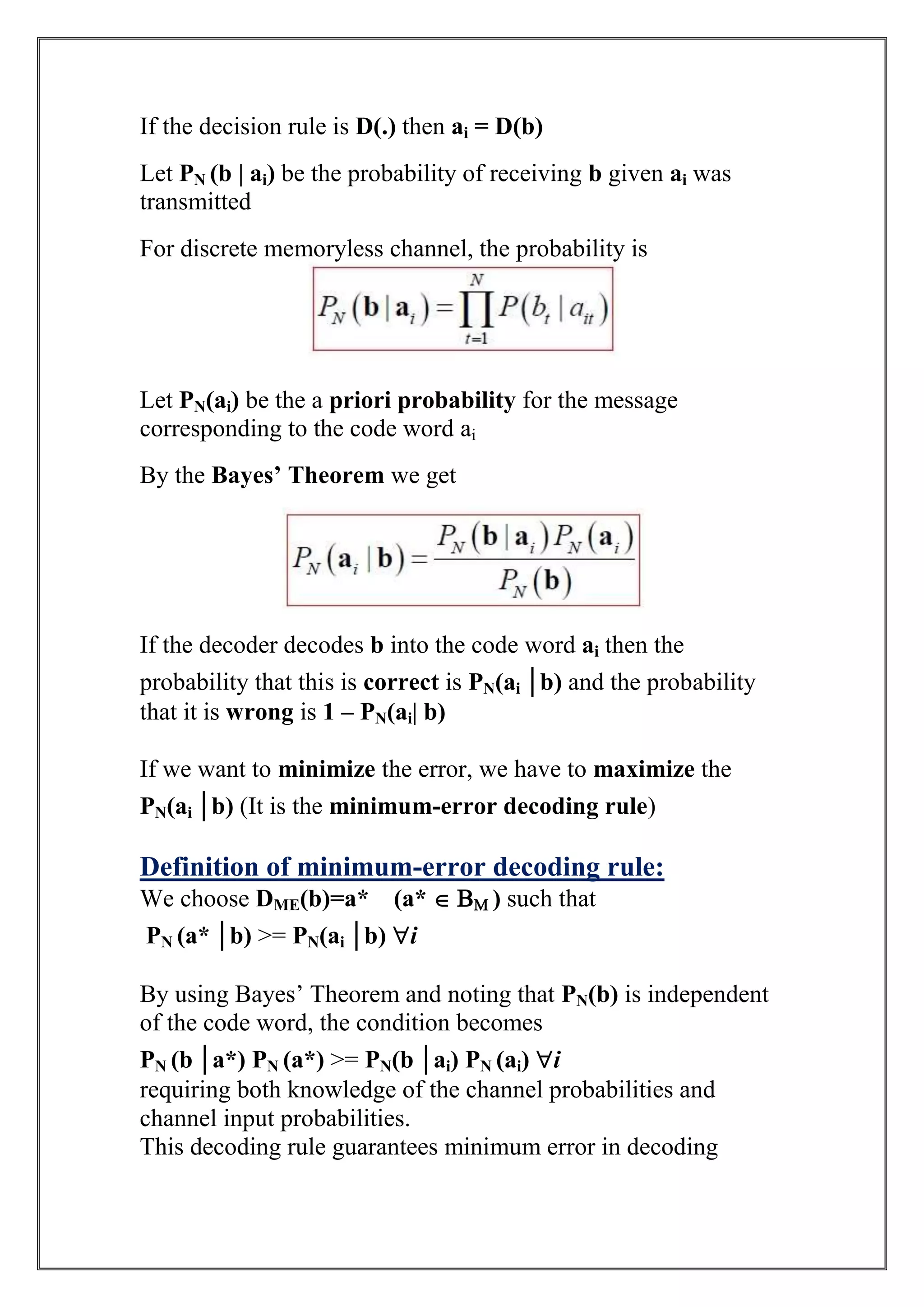 Channel coding | DOCX