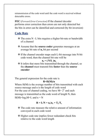 Channel coding | DOCX