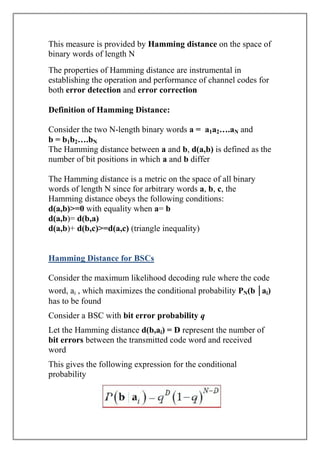 Channel coding | DOCX
