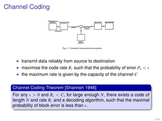 Channel coding for quantum key distribution | PDF