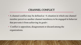Channel conflict | PPTX