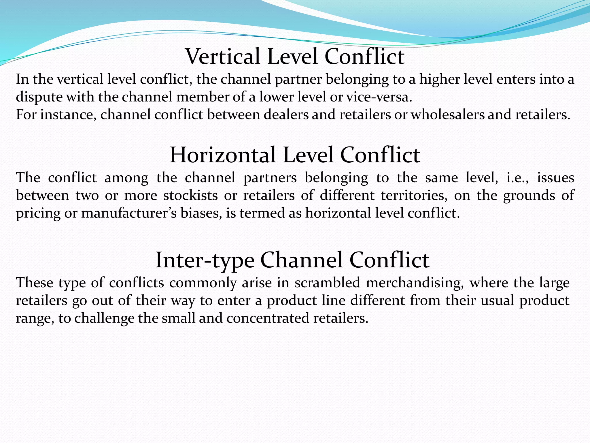 Channel conflict | PPTX