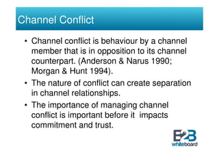 Channel Conflict Matrix | PPT