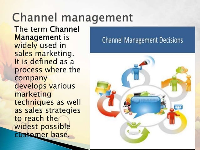 Channel design and channel management decision | PPTX | Business ...