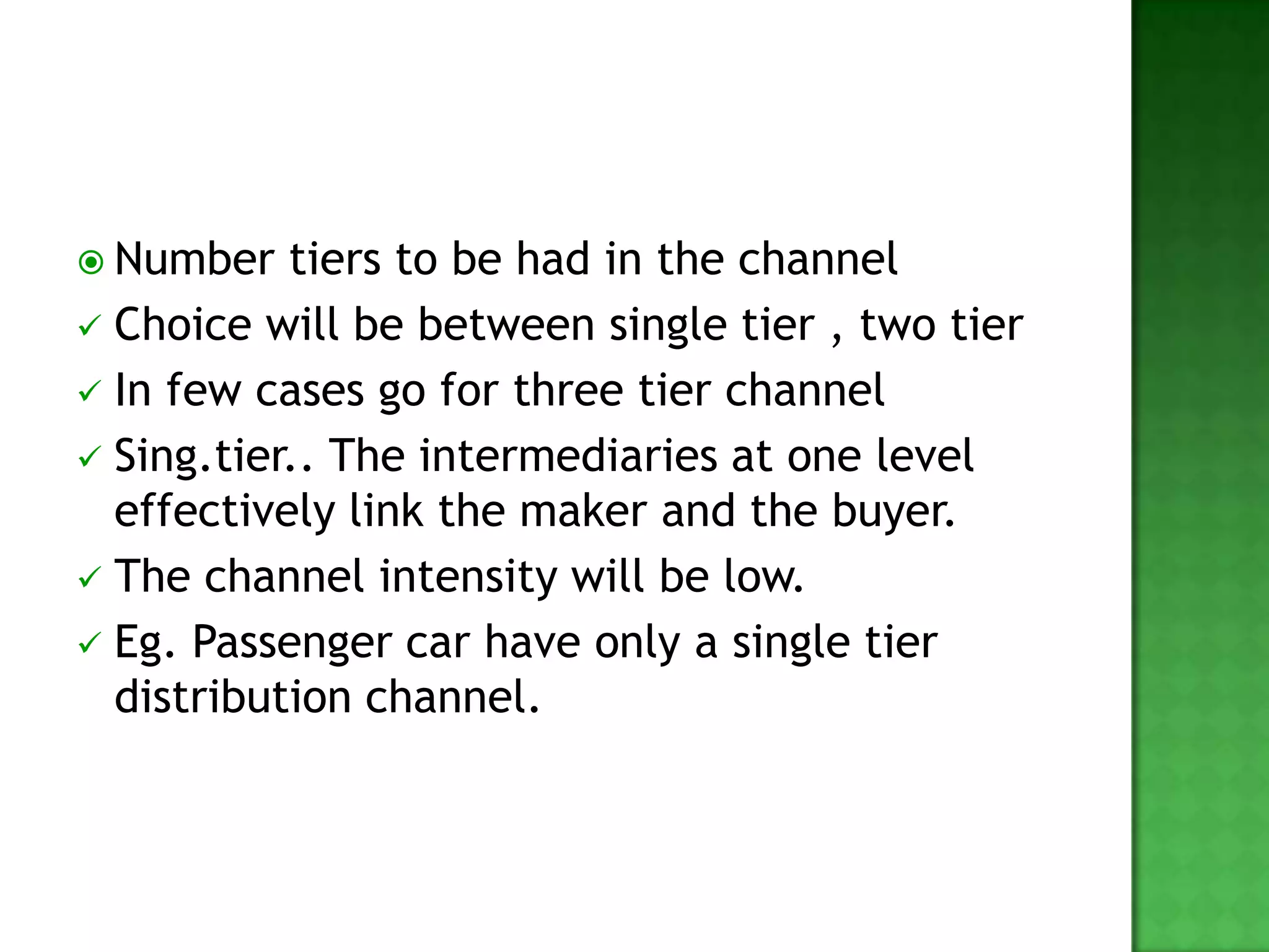 Channel design and modification decisions | PPTX