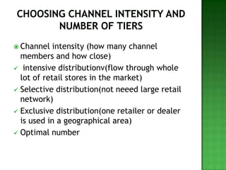 Channel design and modification decisions | PPTX