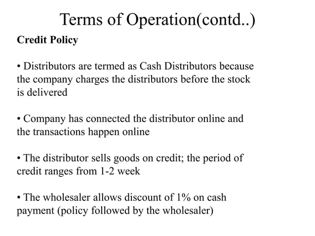 Channel & distribution system of nestle india ltd | PPTX | Grocery ...
