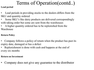 Channel & distribution system of nestle india ltd | PPTX