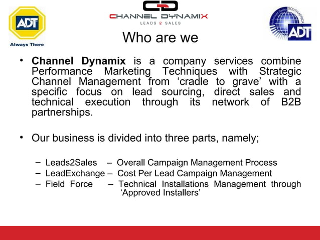 Channel Dynamix Presentation | PPT
