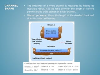 Channel efficiency - Rivers | PPTX