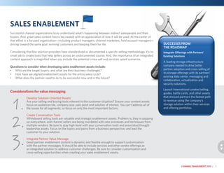 Partner / Channel Enablement | PDF