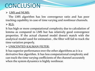 Channel equalization | PPTX