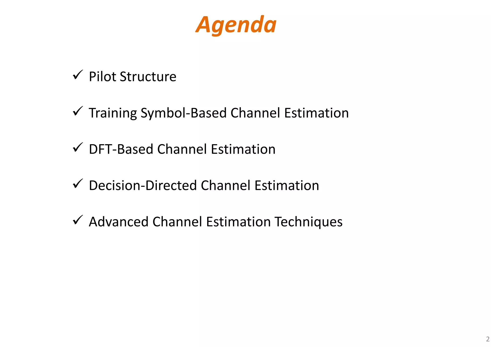 Channel Estimation | PDF